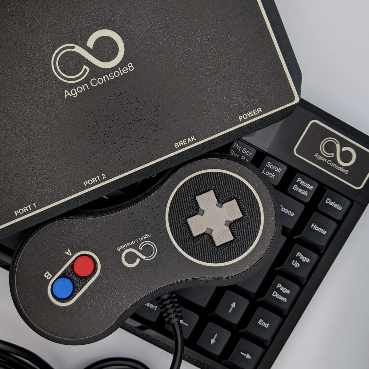 Official Agon Console8 decal set - Black – Retrofied