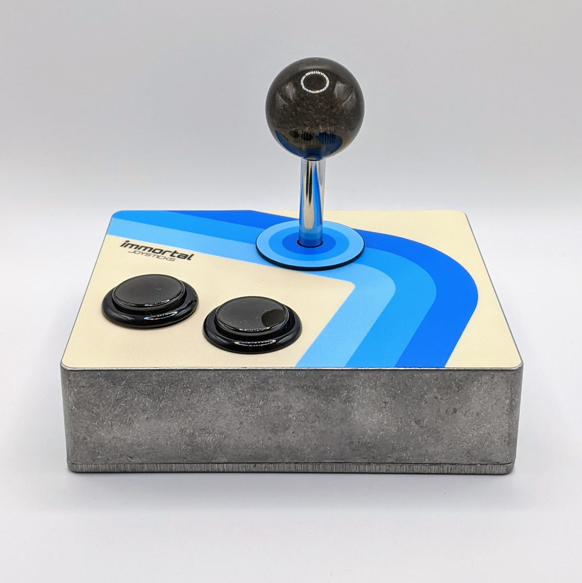 Immortal Joysticks skin - "Blue Stripes (light)" – Retrofied
