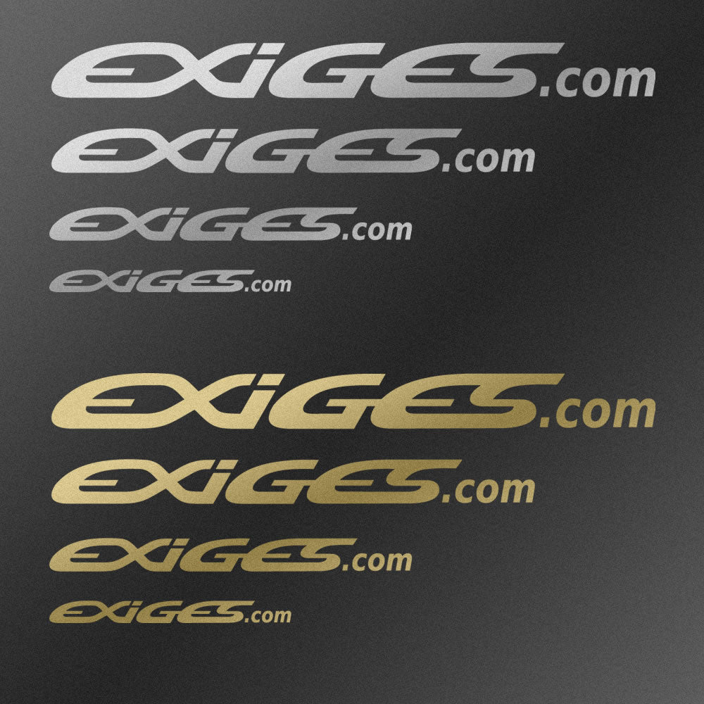 Official EXIGES.com vinyl decal – Retrofied